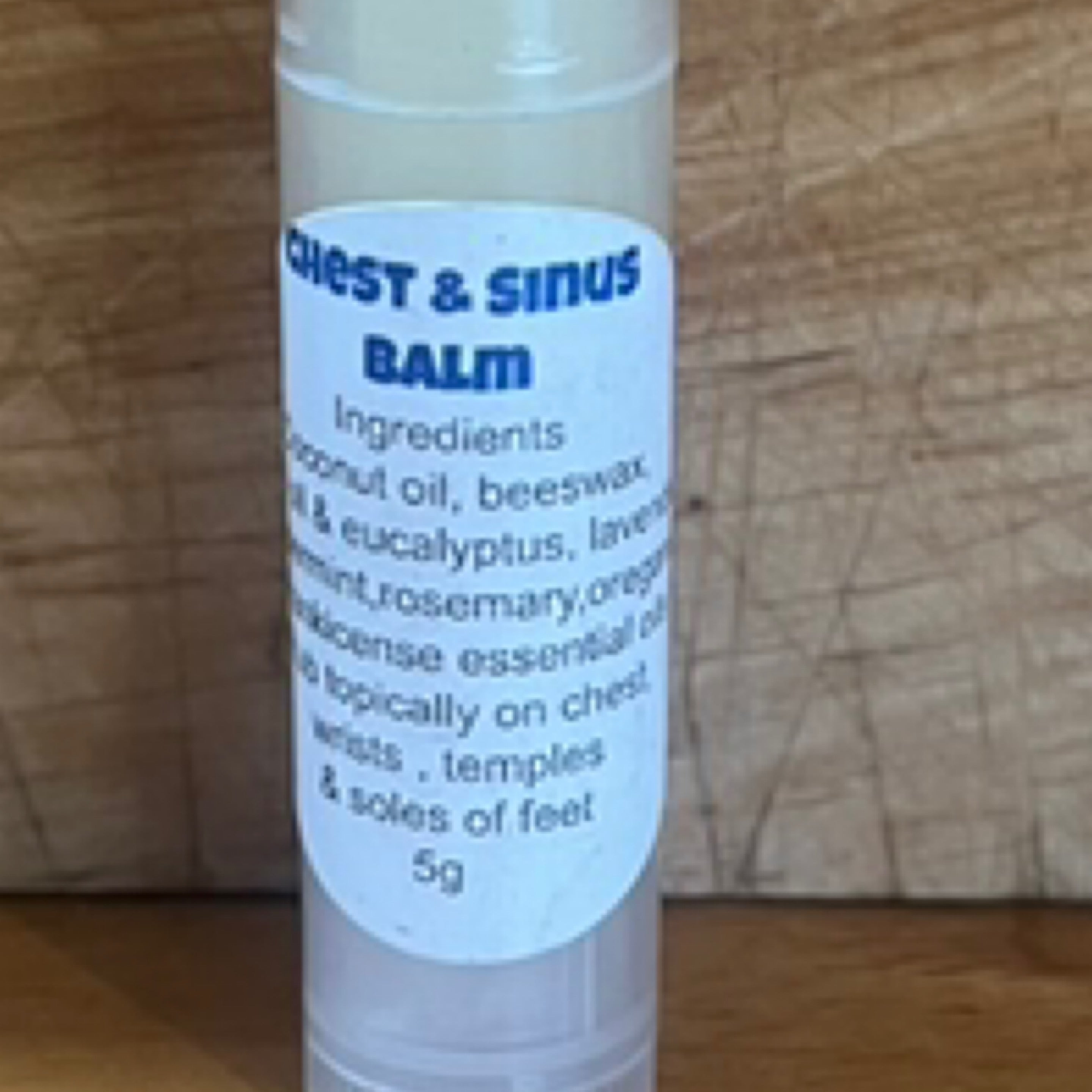 Chest & Sinus Hayfever Balm 5g stick | Goodelicious